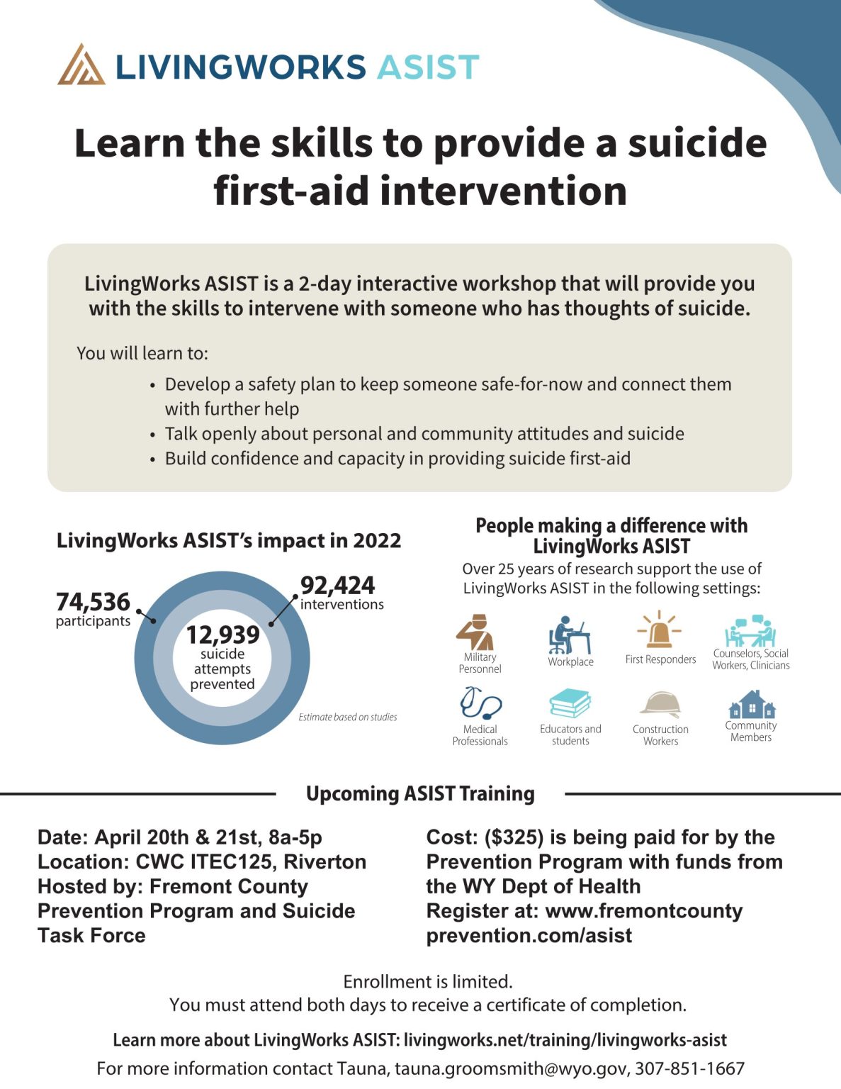 ASIST – Fremont County Prevention